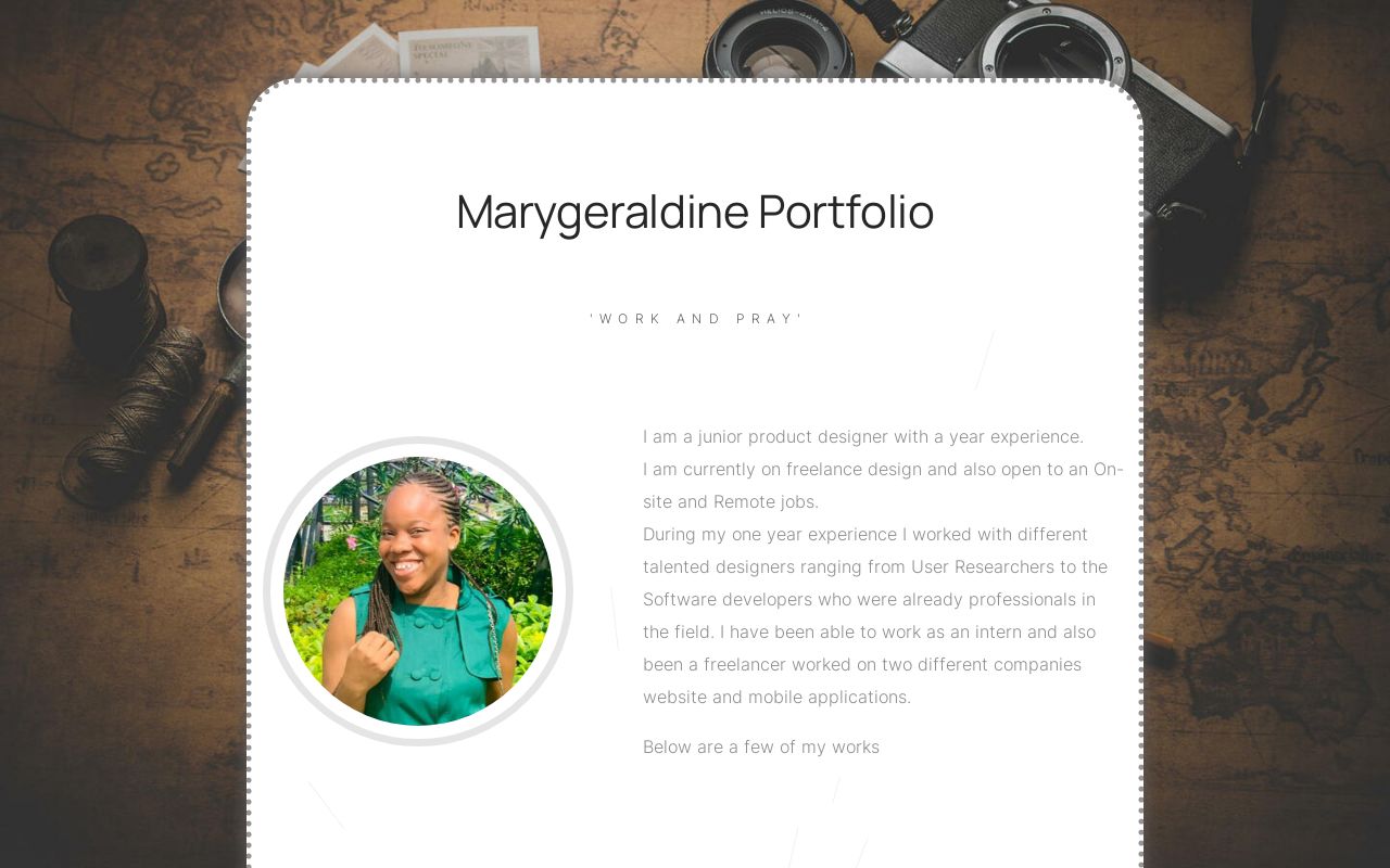 MarygeraldinePortfolio